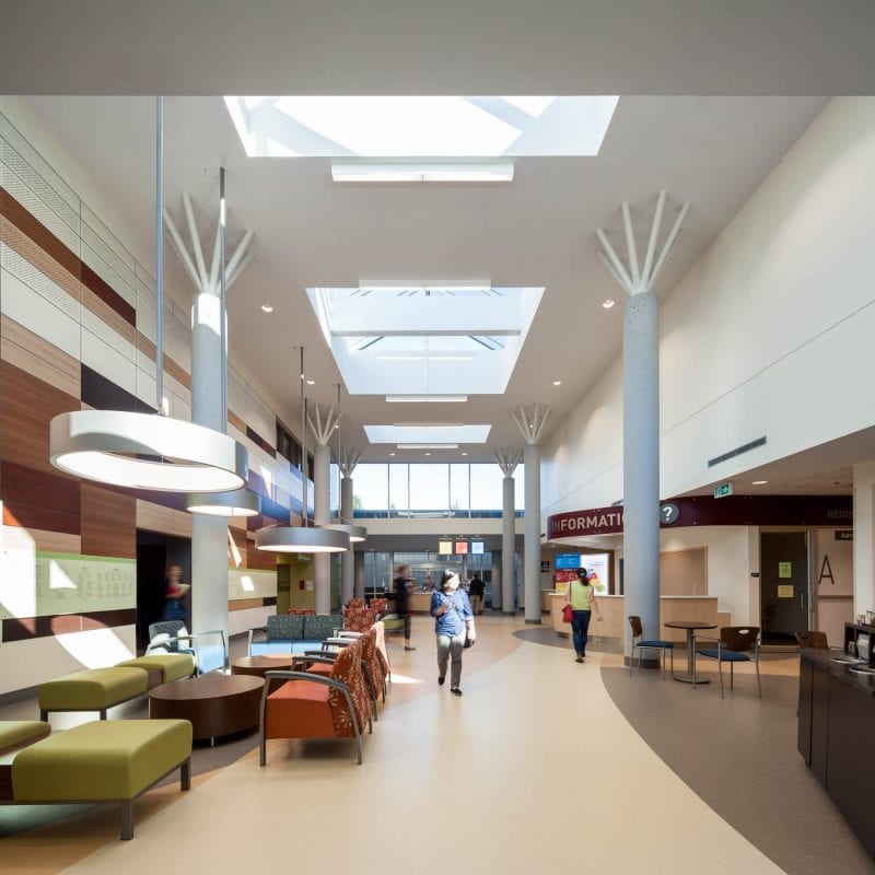 Richmond Hospital Atrium - CDC Construction